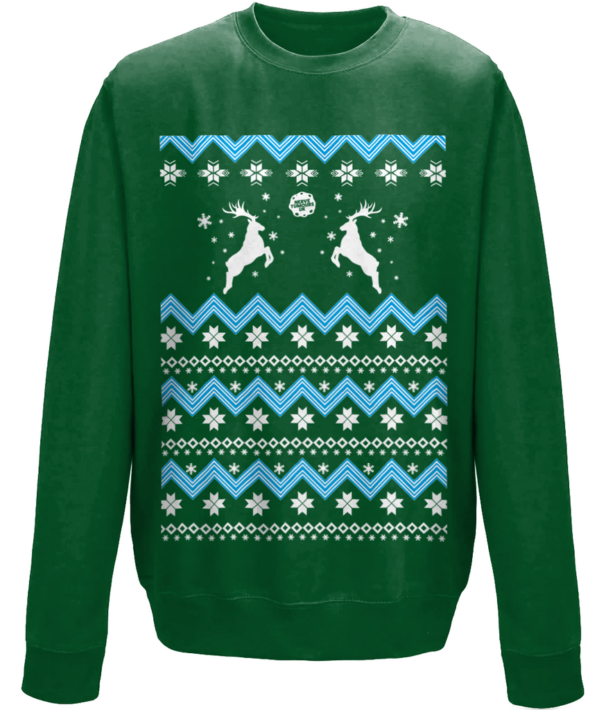 NTUK Traditional Christmas Jumper, Adults Unisex – Nerve Tumours UK